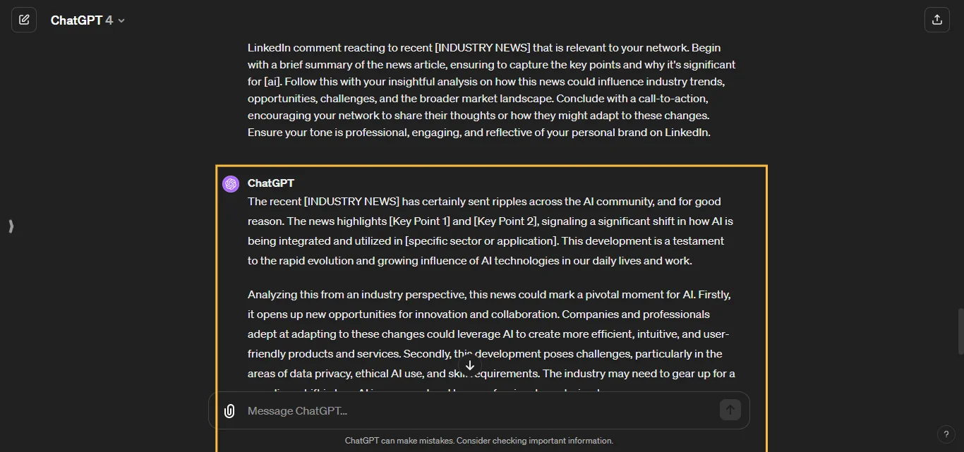 15 Best ChatGPT Prompts for LinkedIn - Prompts